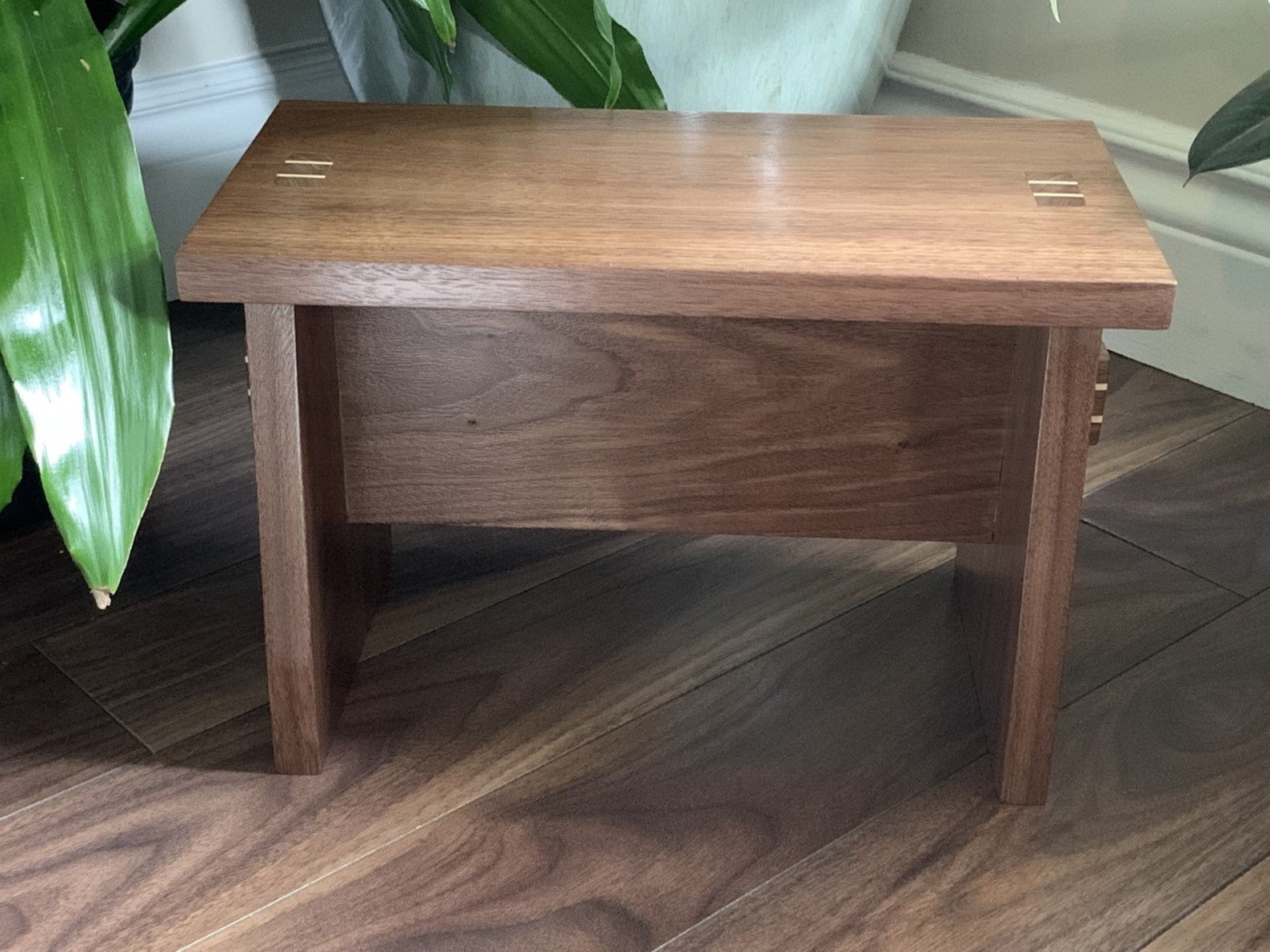 Black Walnut Step Stool. Foot Stool. Kids Stool - Etsy
