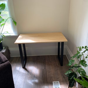 Handcrafted Maple Desk. Build Your Own Desk, Maple, Walnut, Cherry, Oak ...