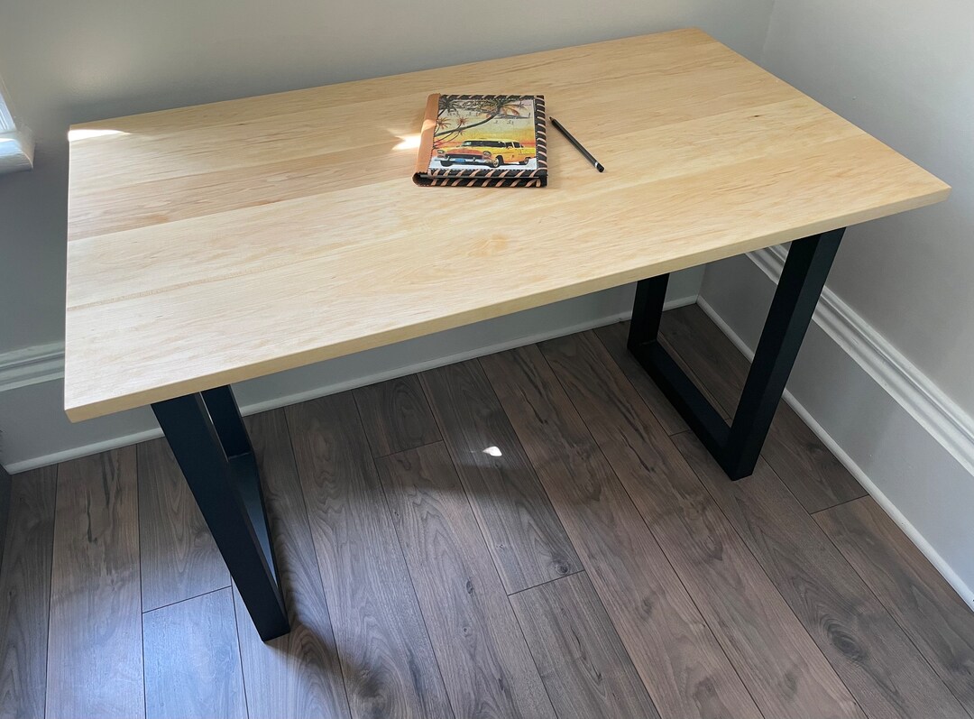 Handcrafted Maple Desk. Build Your Own Desk, Maple, Walnut, Cherry, Oak ...