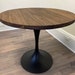 Round Walnut Table. Build Your Own Round Table. Metal or Hardwood Legs ...