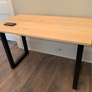 Handcrafted Maple Desk. Build Your Own Desk, Maple, Walnut, Cherry, Oak ...