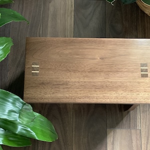 Black Walnut Step Stool. Foot Stool. Kids Stool - Etsy