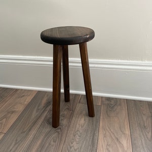 Handmade Solid Pine Decorative Stools. Plant Stools. Plant Stand. Three ...
