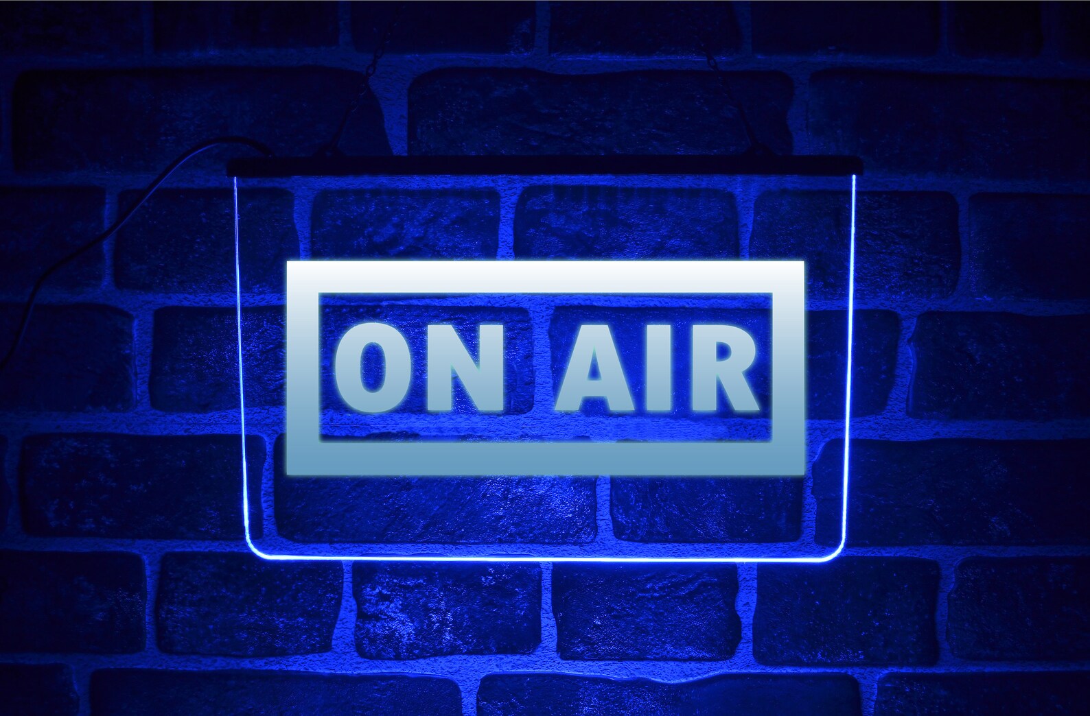 On Air LED Neon Light up Sign | Hanging Wall Illuminated Display for ...