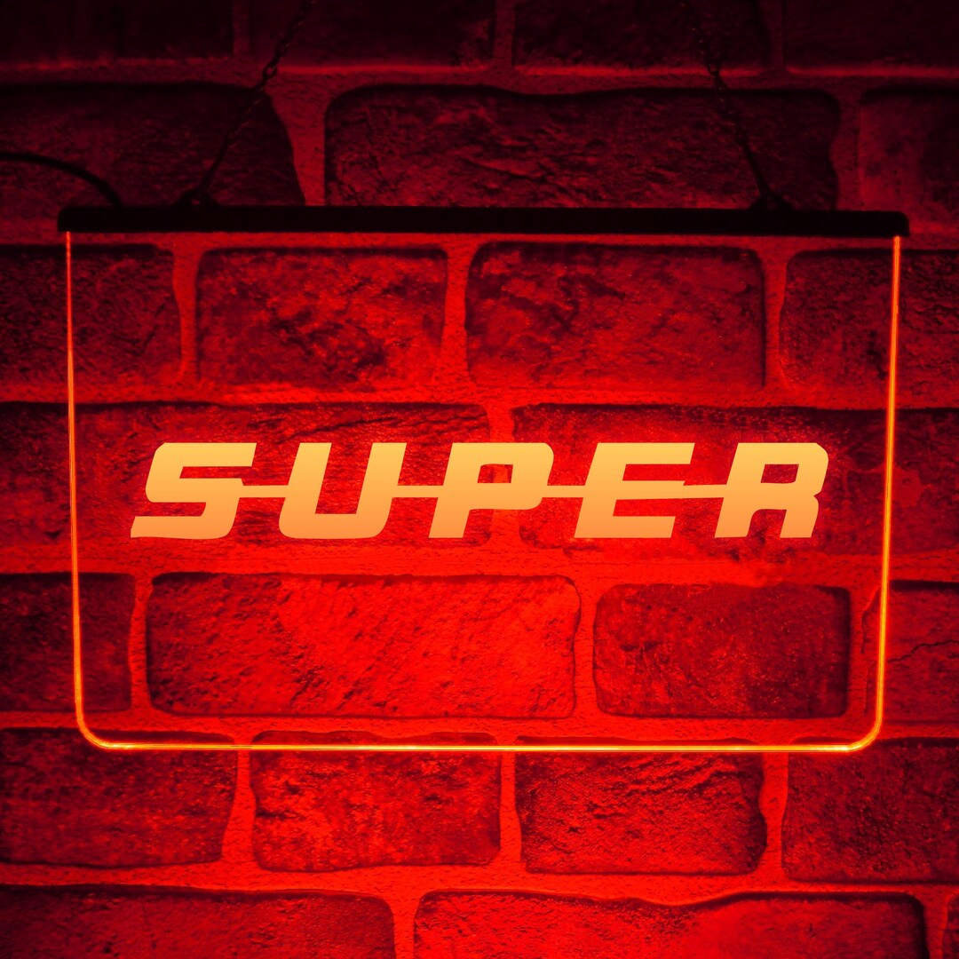 Scania SUPER Truck Cab Interior Neon LED Light up Sign | Illuminated ...