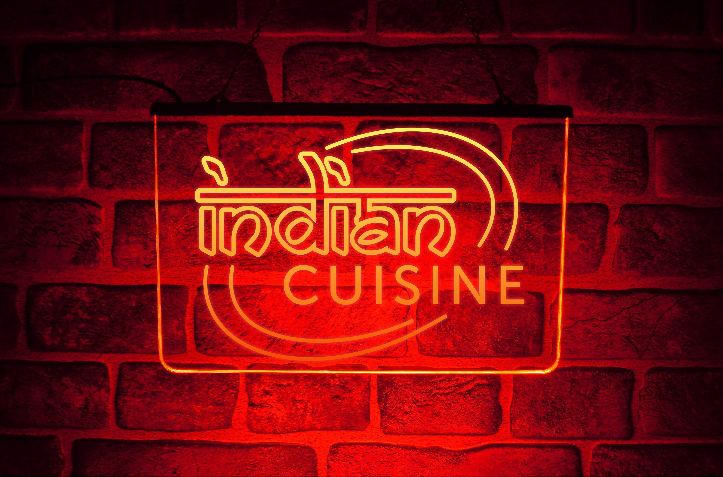 Neon Indian Logo Vintage Indian Gas Sign: Rare Original Sign With