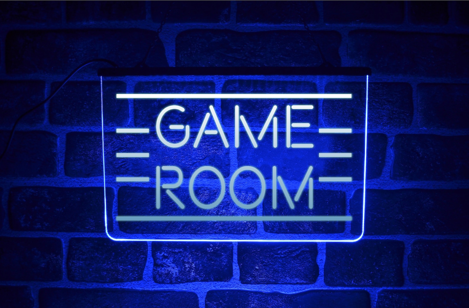 Game Room LED Neon Light Sign Hanging Lit up USB Wall - Etsy UK