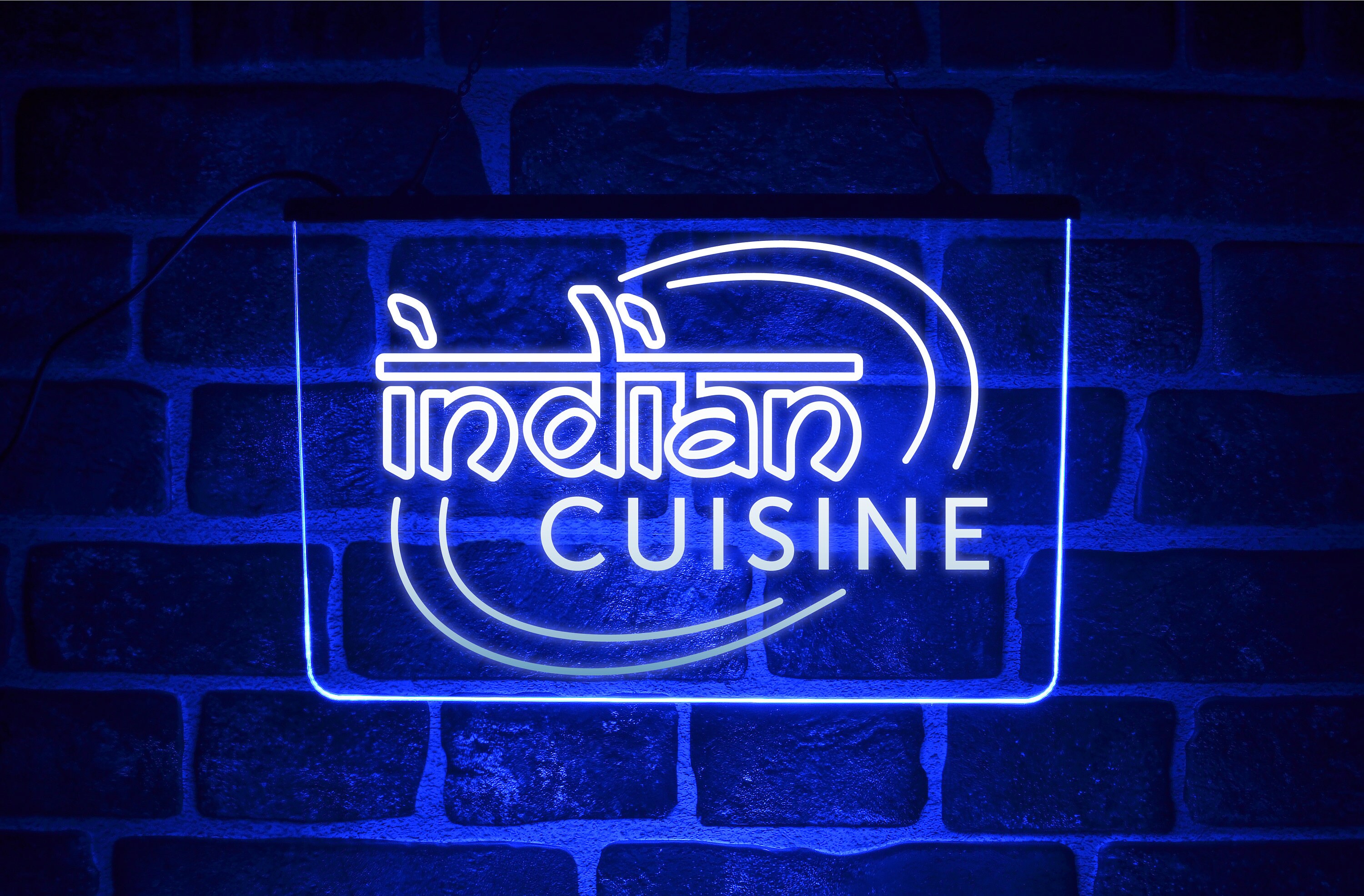 Indian Takeaway Curry LED Neon Light up Window Display Sign - Etsy