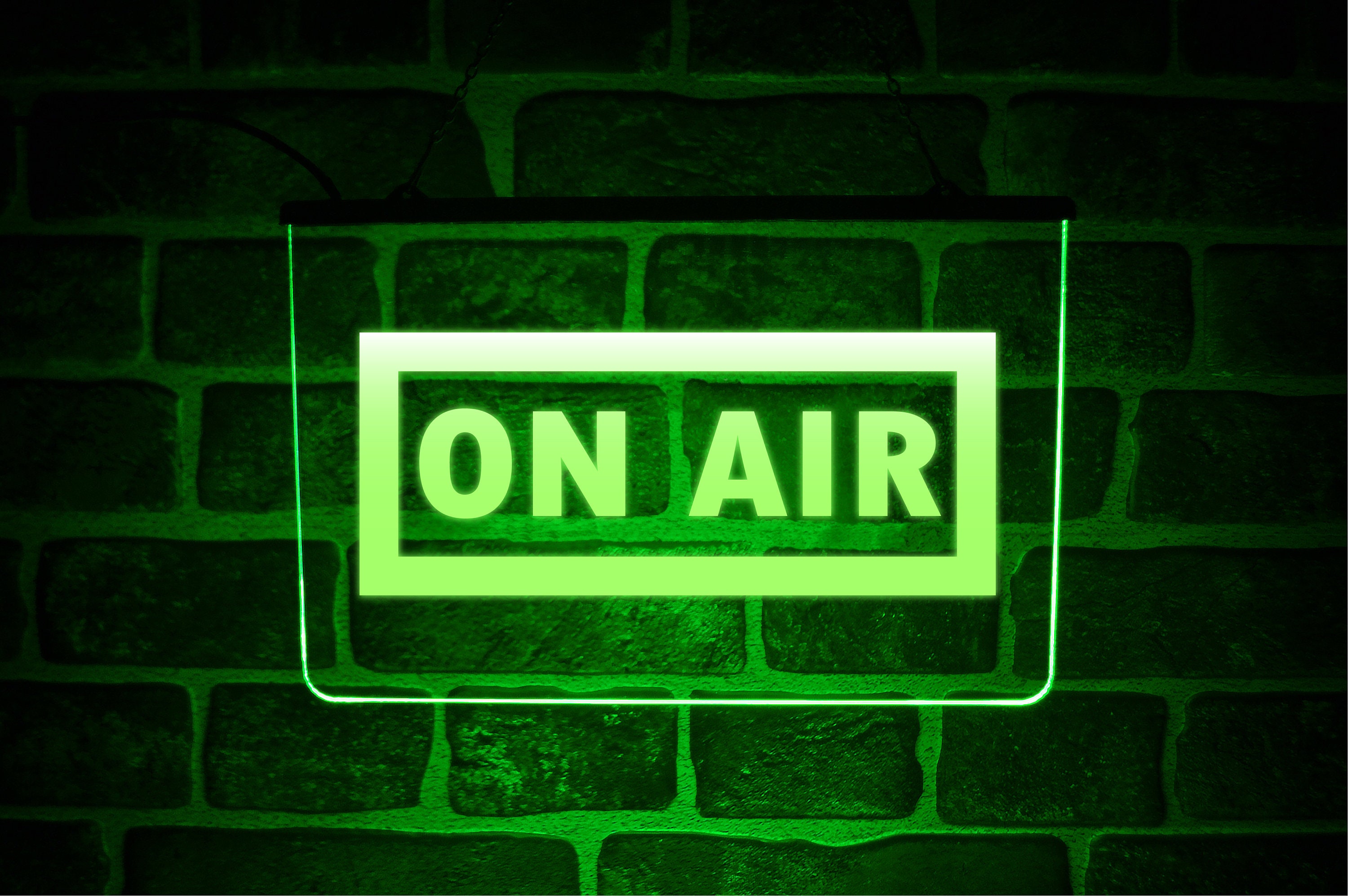 On Air LED Neon Light up Sign | Hanging Wall Illuminated Display for ...