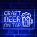 Craft Beer LED Neon Light up Sign | for Home Bar Pub & DIY Lager IPA ...