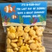 Summer Gift, Goldfish Treat Bag, End of School Gift, Classroom Favors ...
