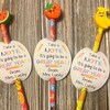 Personalized Back to School Pencil Gift Favors , Pencils, Students ...