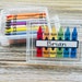 Personalized Crayon Box , School Supplies , Crayon Container, Back to ...