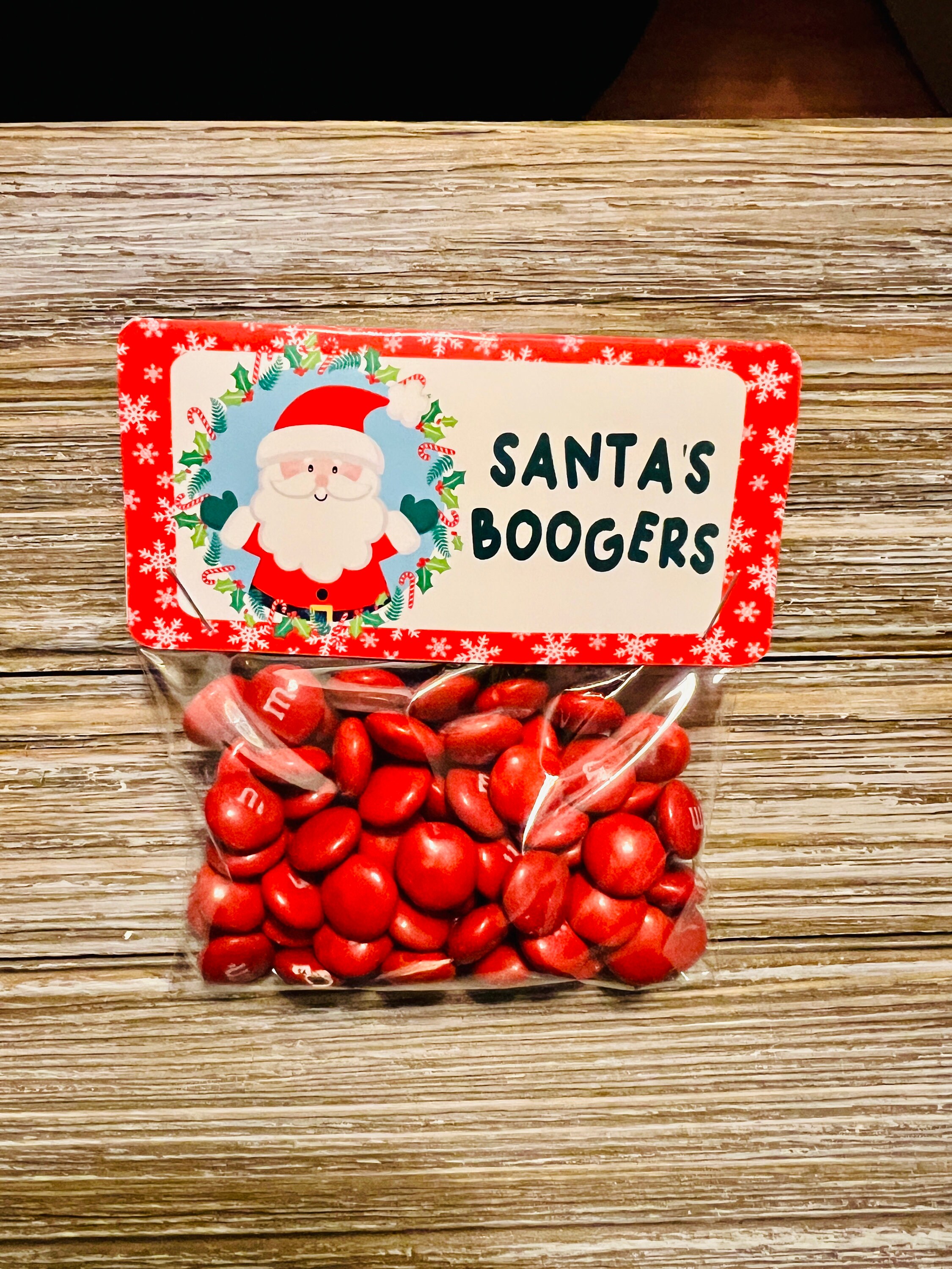 Santa Boogers Chocolate Christmas Candy Party Favors, Chocolate Candy ...