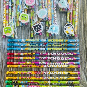 Personalized Back to School Pencil Gift Favors , Pencils, Students ...