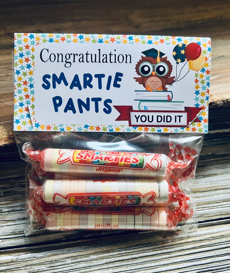Graduation Funny Party Favors Smarties Party Favors End of - Etsy