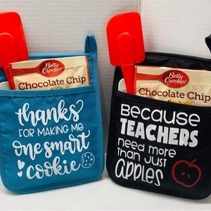Christmas Mix, Baking Kit Gift Set, Personalized Teacher Gift Set, Pot ...