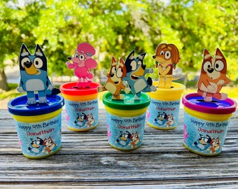 Bluey Playdough Holder - Etsy