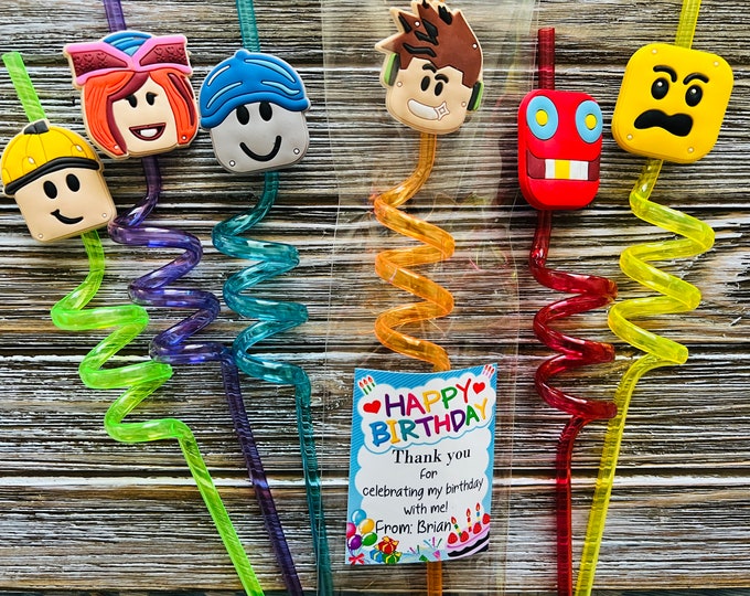 Roblox Inspired Kids Birthday Party Favor , Kids Birthday, Party Favors ...