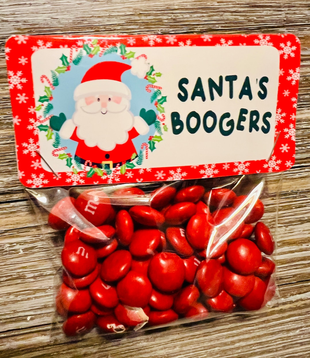 Santa Boogers Chocolate Christmas Candy Party Favors, Chocolate Candy ...