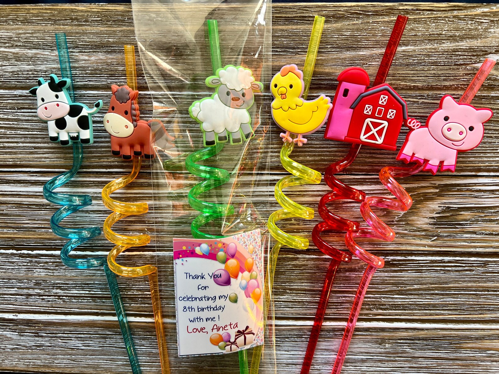 Farm Animals Party Favors Kids Birthday Party Favors - Etsy
