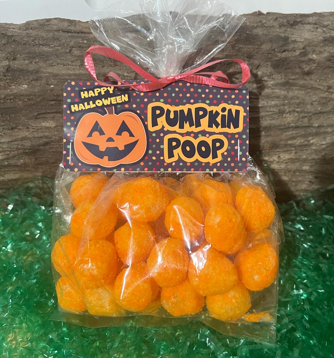 Halloween Kids Party Favors Pumpkin Poop, Halloween Treat Bags for ...