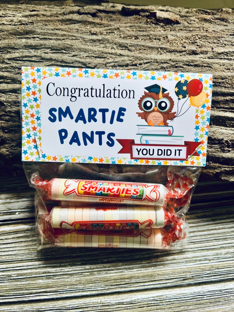 Graduation Funny Party Favors Smarties Party Favors End of - Etsy