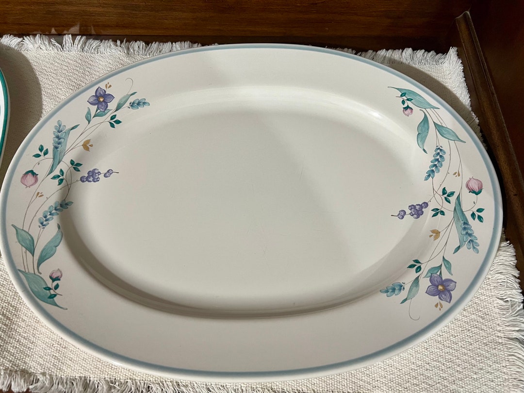 Pfaltzgraff April Oval Shape Serving Platter , Dinnerware, Designed ...