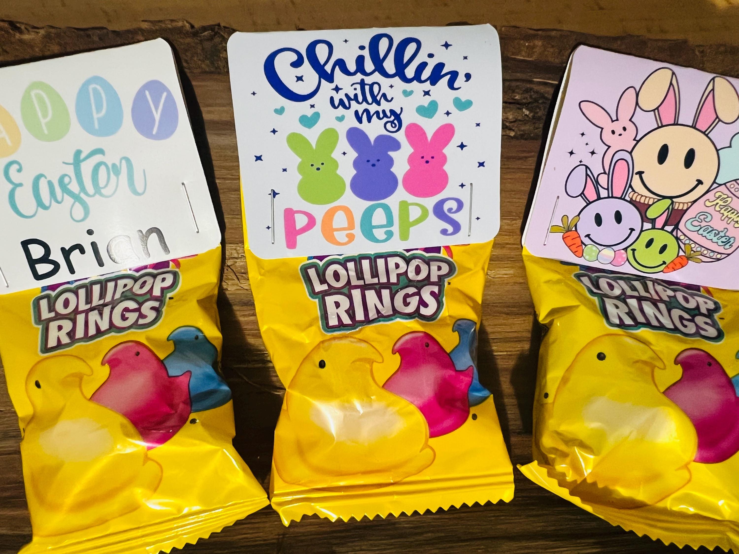 Easter Peeps Lollipop, Easter Egg Hunt, Basket Stuffers, Kids Treats ...