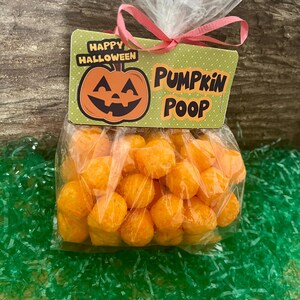 Halloween Kids Party Favors Pumpkin Poop, Halloween Treat Bags for ...