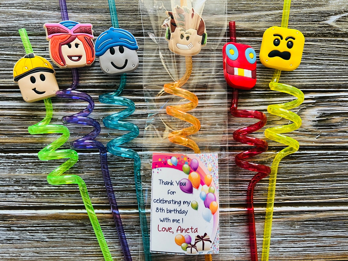 Roblox Inspired Kids Birthday Party Favor Kids Birthday - Etsy