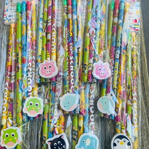 Personalized Back to School Pencil Gift Favors , Pencils, Students ...