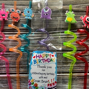 Monster Birthday Party Favors, Kids Birthday, Classroom Gifts, Party ...