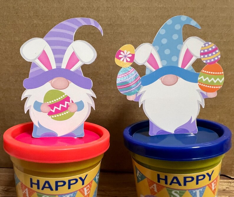 Personalized Easter Playdoh , Kids Easter Gift, Non Candy, Chick Play ...