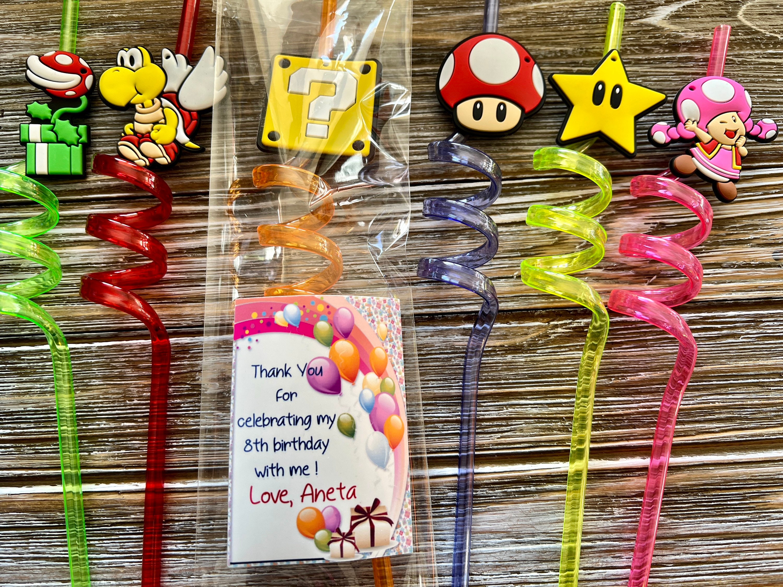 Mario Games Birthday Party Favors Games Party Favors Kids - Etsy