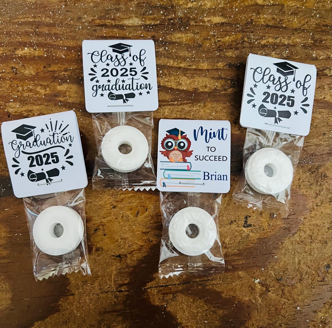 Graduation Mints, Party Decoration, Graduation Party Favors, Mints ...