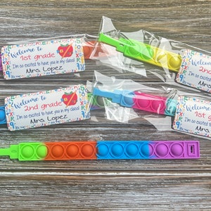 Pop It Bracelet, Back to School Gift, Classroom Gifts , Student Gift ...