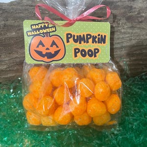 Halloween Kids Party Favors Pumpkin Poop, Halloween Treat Bags for ...
