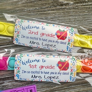 Pop It Bracelet, Back to School Gift, Classroom Gifts , Student Gift ...