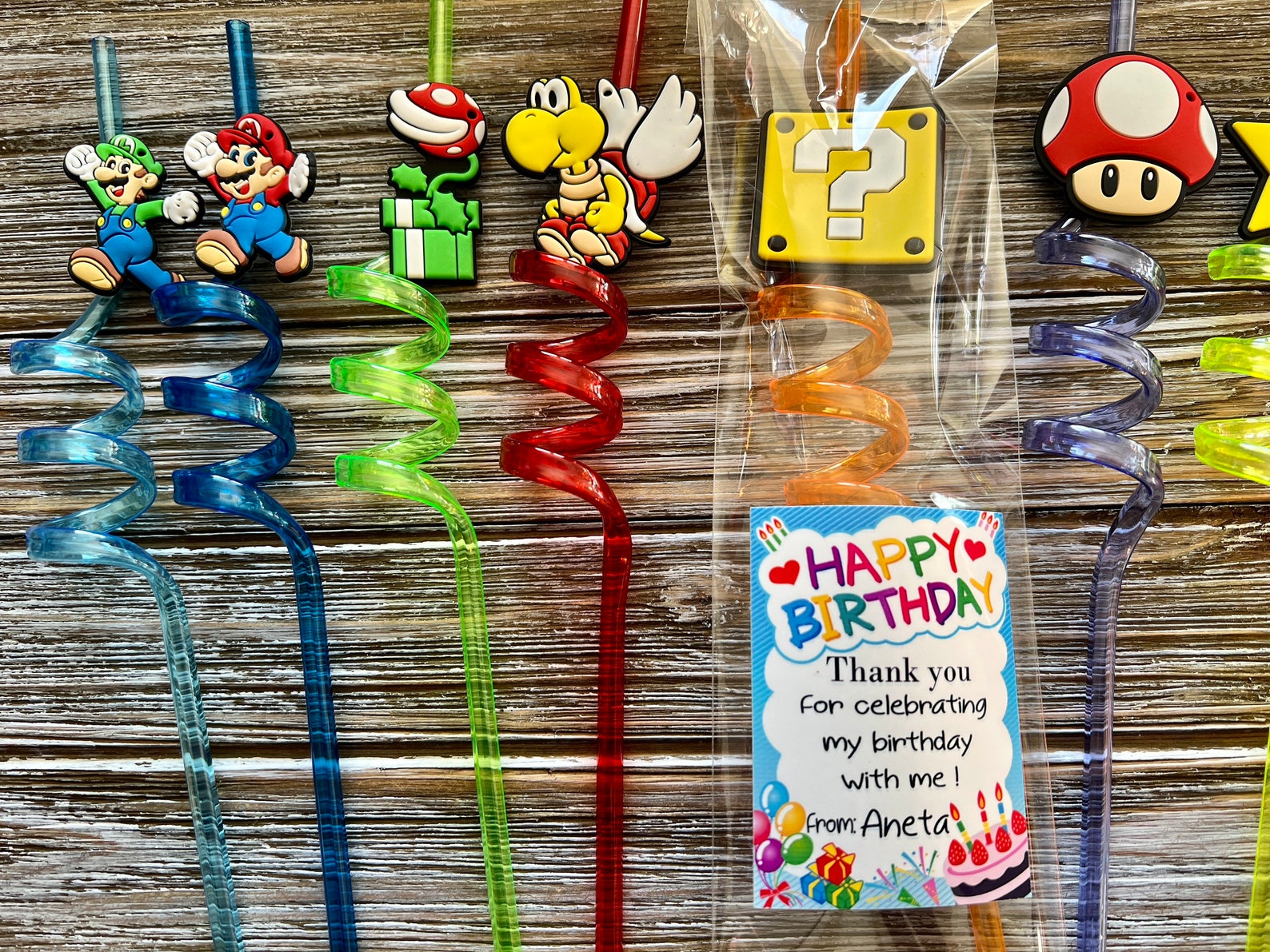 Mario Games Birthday Party Favors Games Party Favors Kids - Etsy