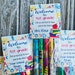 Personalized Back to School Pencil Gift Favors , Pencils, Students ...