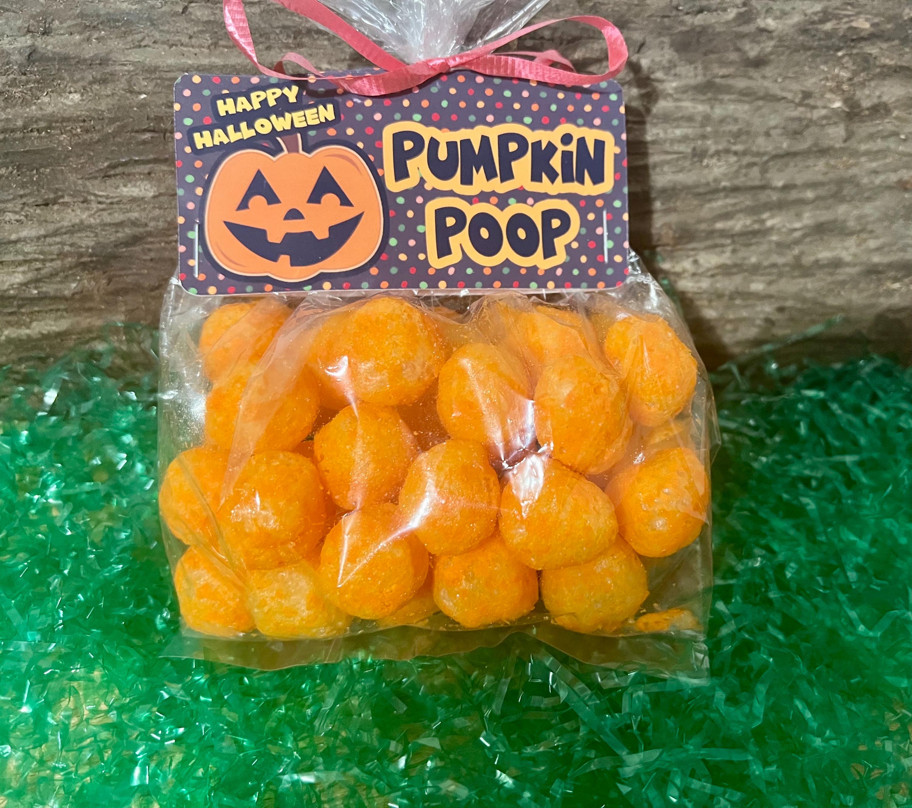 Halloween Kids Party Favors Pumpkin Poop, Halloween Treat Bags for ...