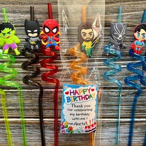 Super Hero Personalized Kids Birthday Party Favors Gift, Super Hero ...