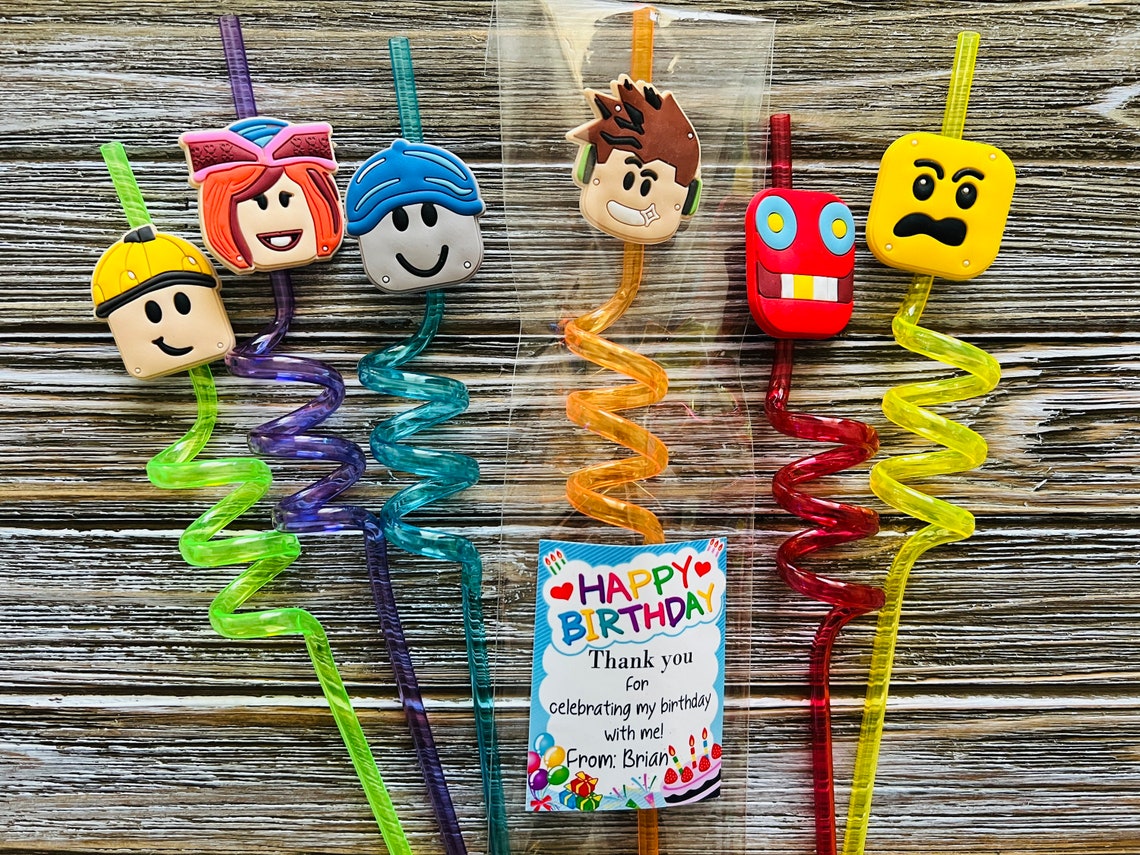 Roblox Inspired Kids Birthday Party Favor Kids Birthday - Etsy