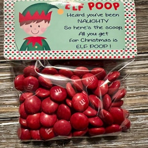 Elf Poop Christmas Candy Party Favors, Christmas Chocolate Candy ...