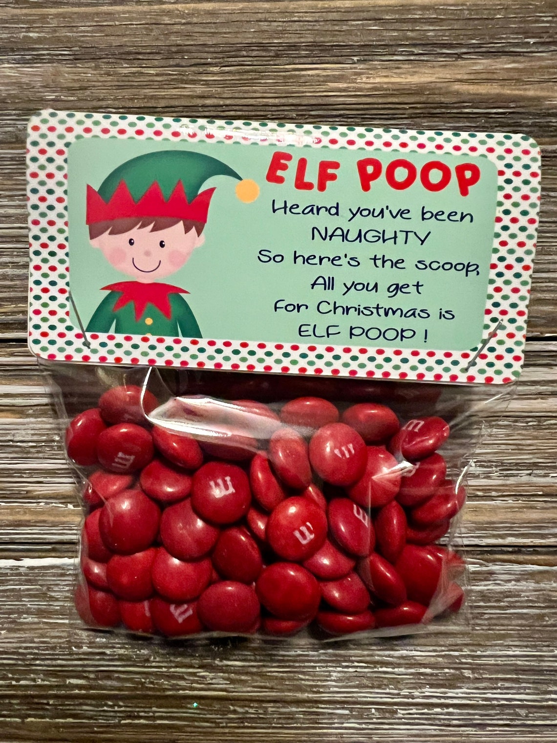 Elf Poop Christmas Candy Party Favors, Christmas Chocolate Candy ...