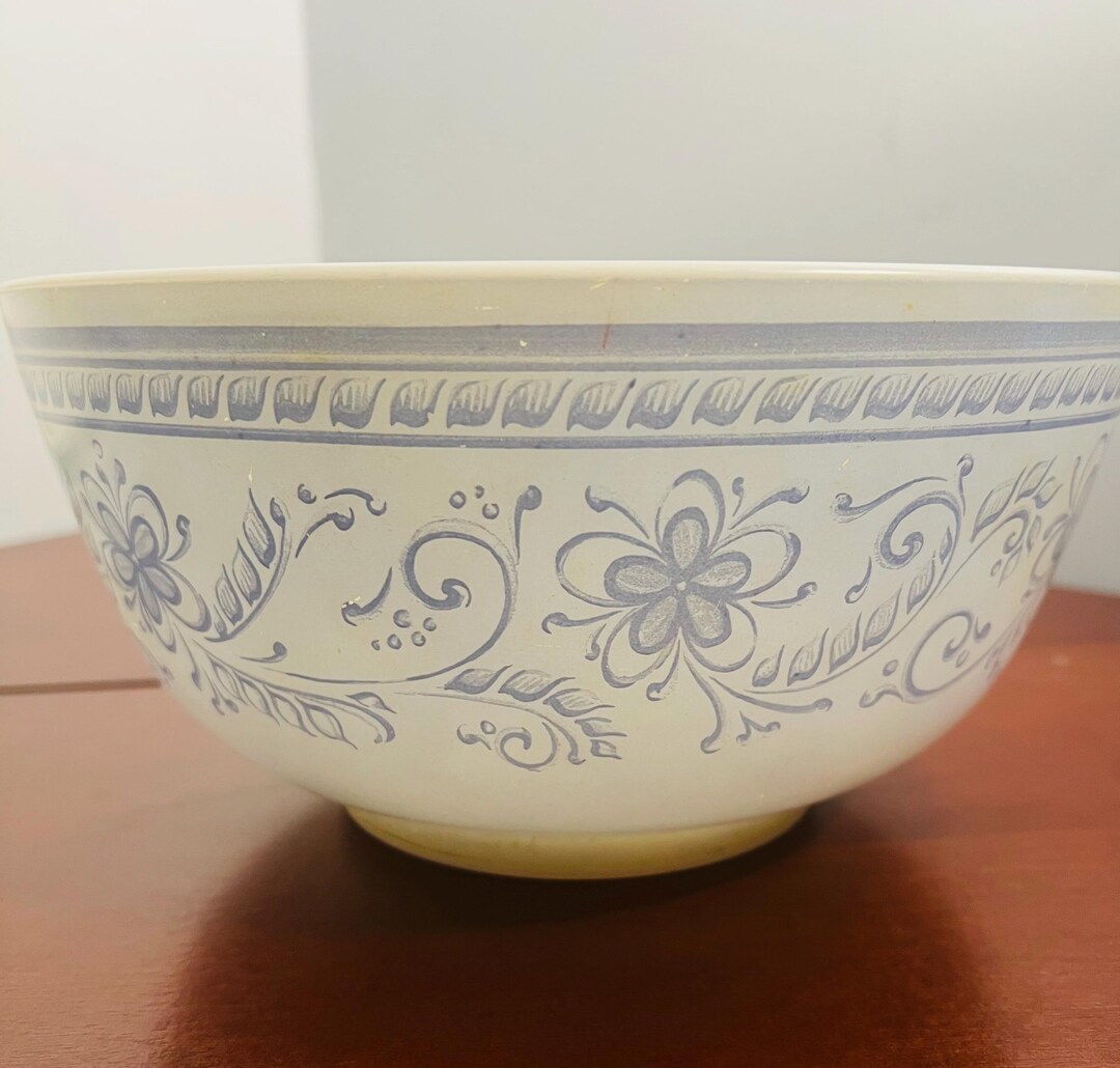 Vintage Pyrex Brittany Blue 3qt Nesting Mixing Bowl , 479-B ...
