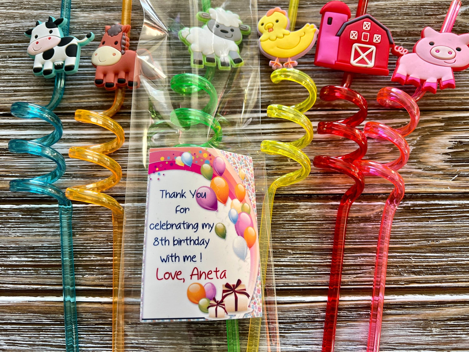 Farm Animals Party Favors Kids Birthday Party Favors - Etsy