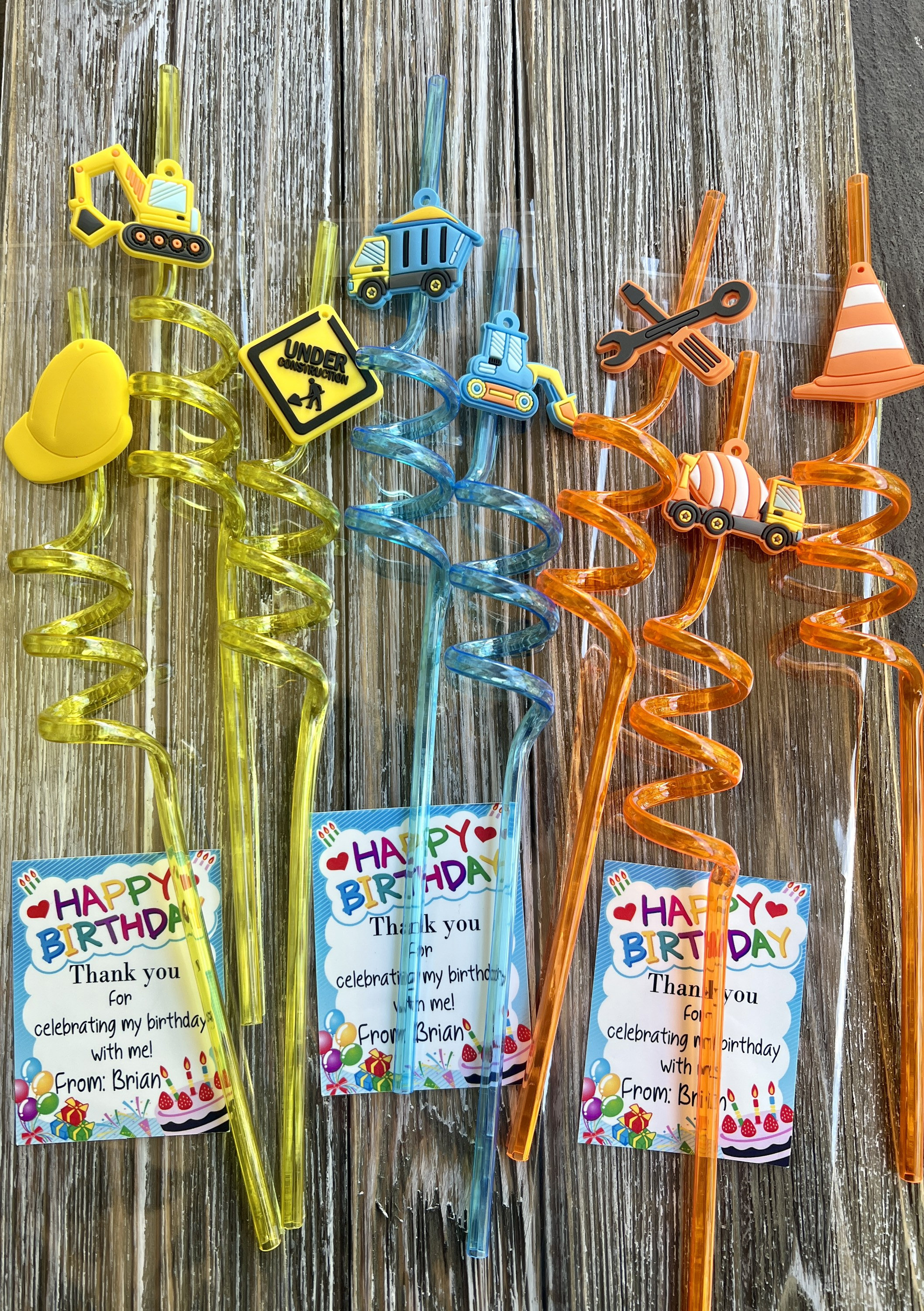 Construction Birthday Party Favors Gift Construction Party - Etsy