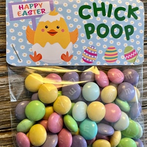 Easter Chick Poop Candy ,gag Gift, Easter Funny Gift, Basket Fillers ...
